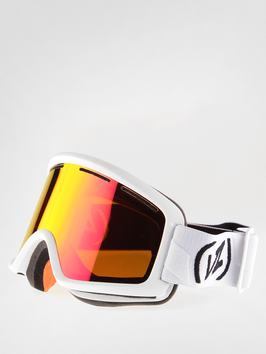 Gogle Von Zipper Beefy - biały (white satin/fire chrome)