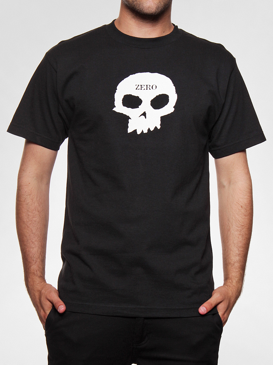 T-shirt Zero Skull - czarny (black)