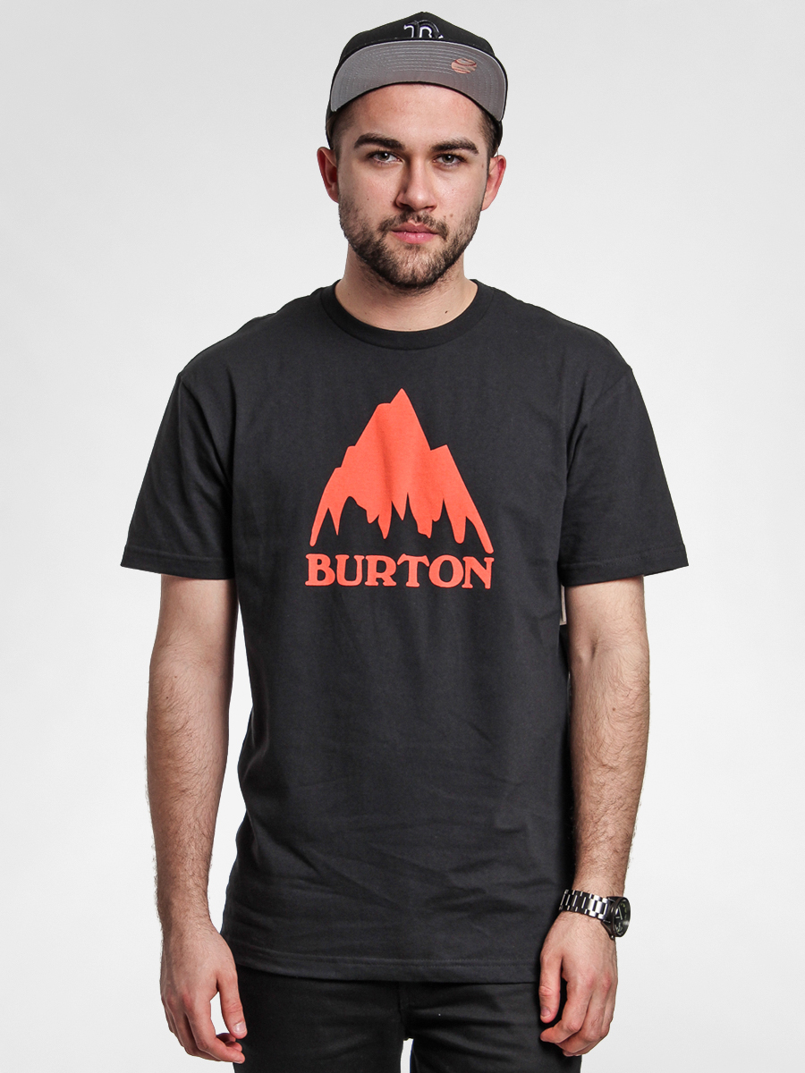 T-shirt Burton Logo - czarny (true black)