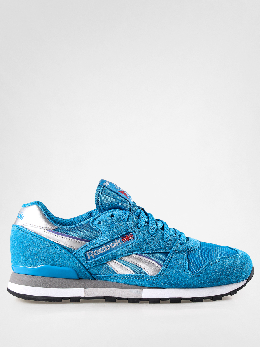 Buty Reebok Phase II - niebieski (blue silver/prpl vibe/gry)