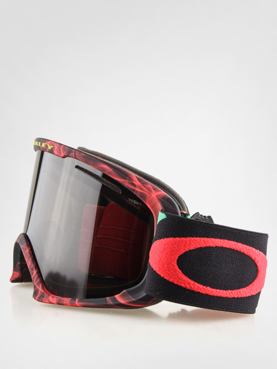 Gogle Oakley O2 XL - czarny (burned out rasta w/dark grey)