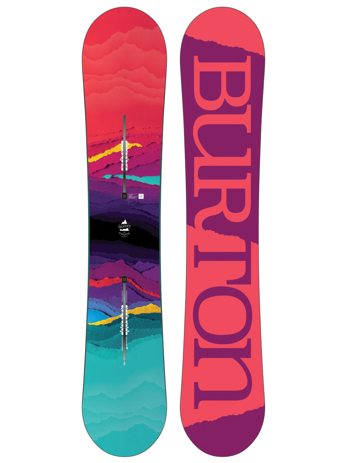 Deska snowboardowa Burton Feelgood Flying V Wmn - wielobarwny (multi)