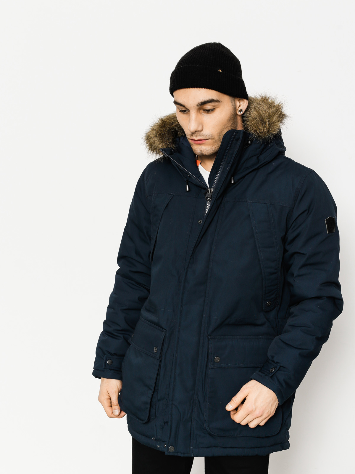 Kurtka Element Fargo - granatowy (eclipse navy)