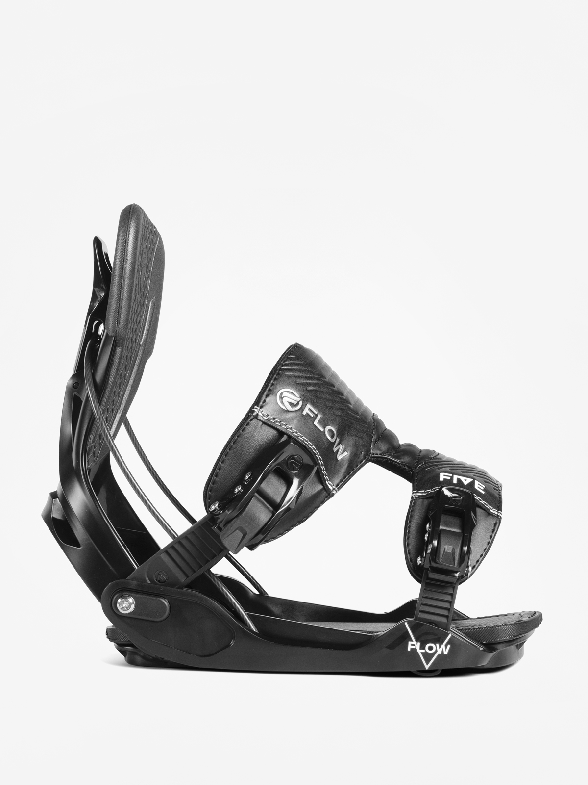 Wiązania snowboardowe Flow Five - czarny (black)